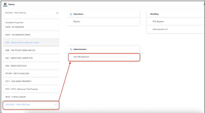 User Creation and Setup of 4 digit PIN/PASSWORD and MSR Login