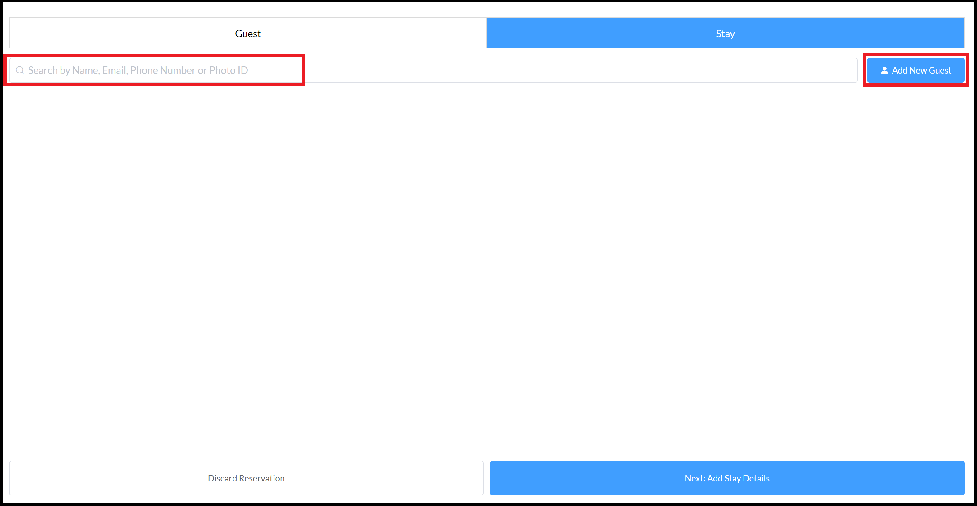 Create a Company Reservation