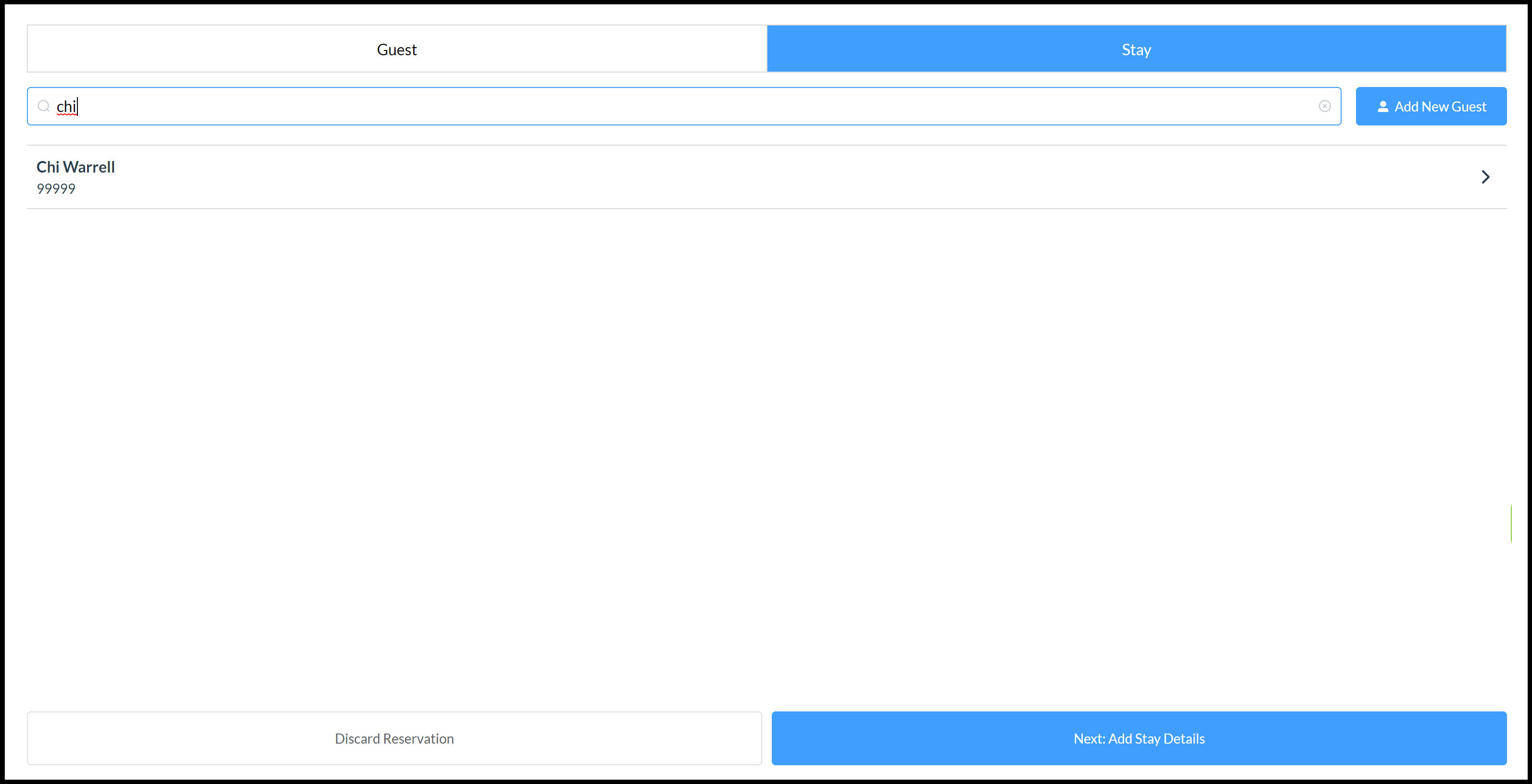 Create a Company Reservation