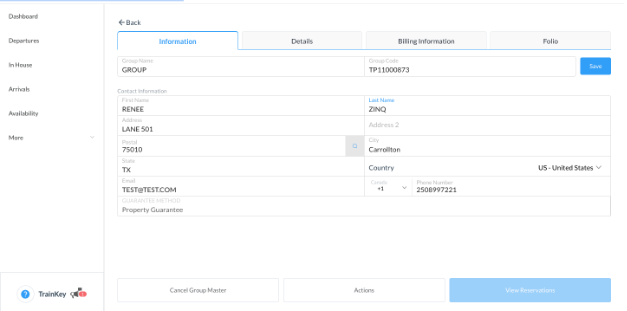 Create a Group Master