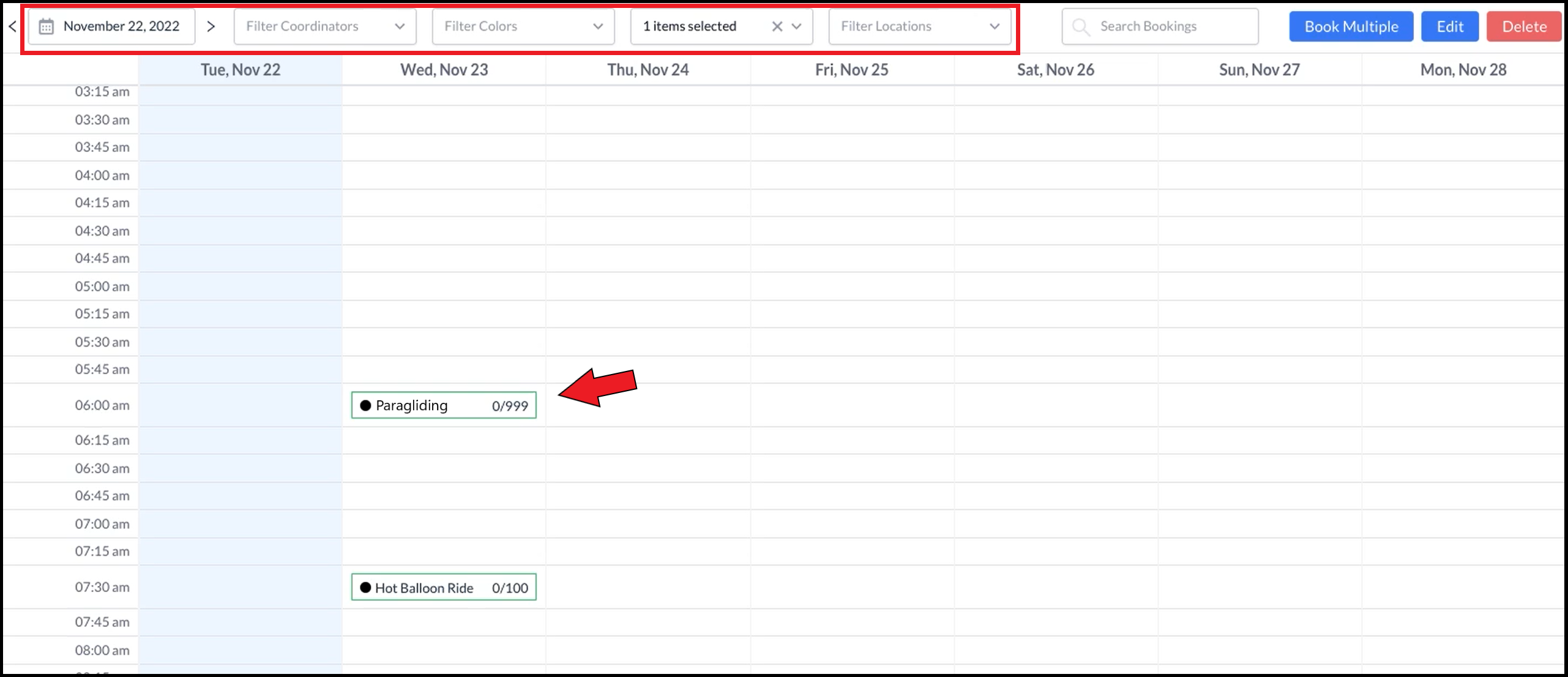 Check In Guest For Activity