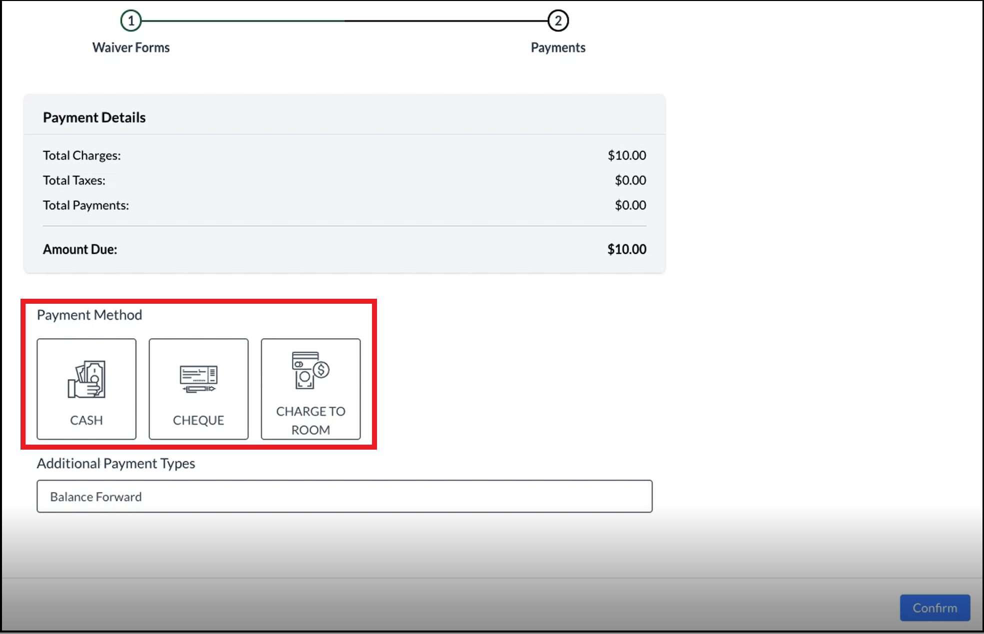 Check In Guest For Activity