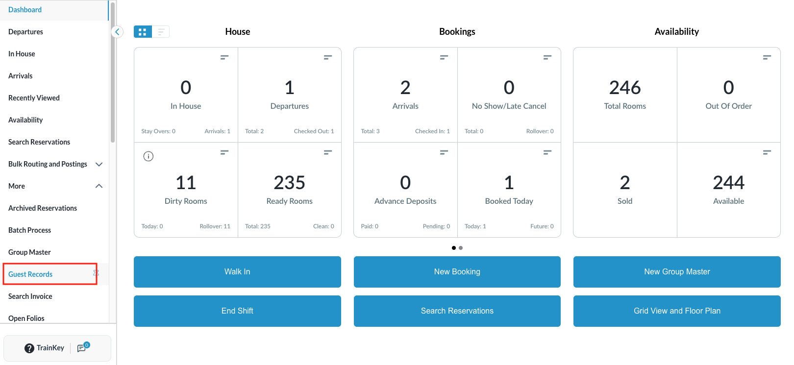 Guest Record Dashboard .ng