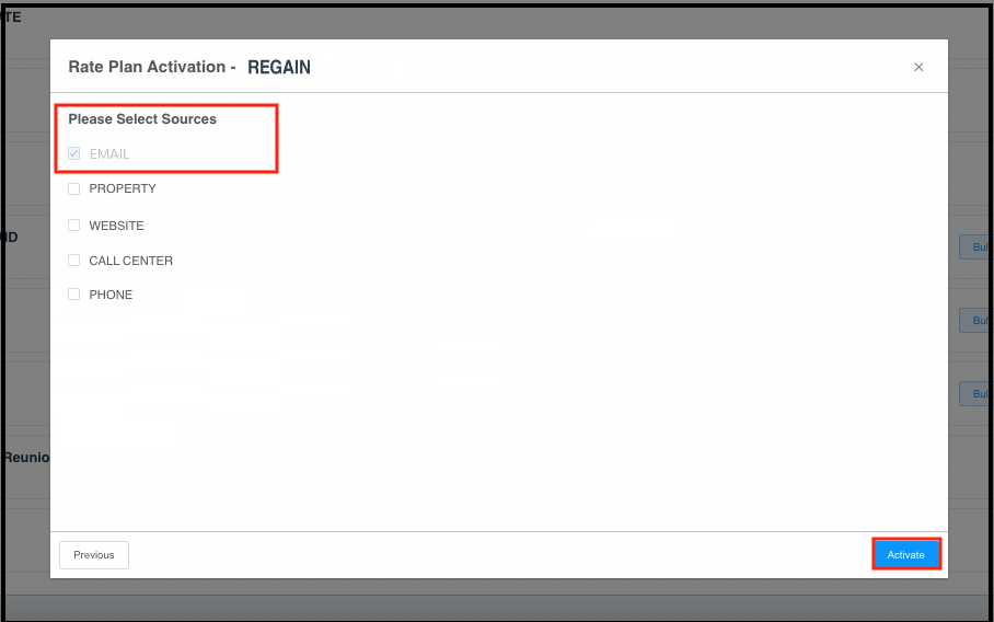 Change an Existing Rate Plan to a Derived Rate Plan