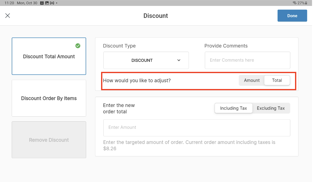 How to Apply a Discount - Android