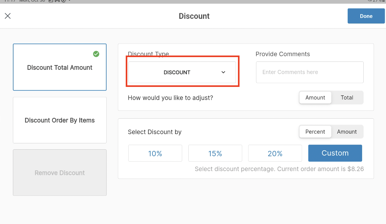 How to Apply a Discount - Android