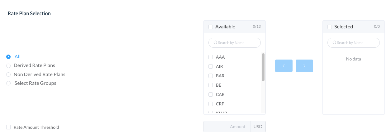 Set Restrictions on Rate Plans