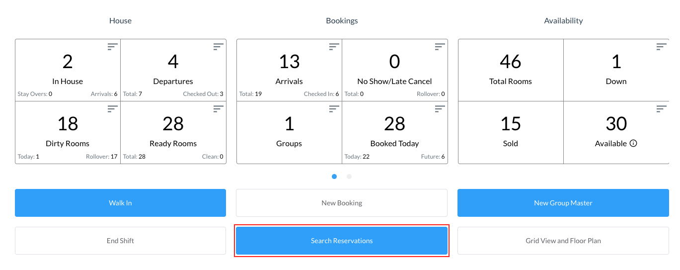 Setup Charge Routing on a Reservation