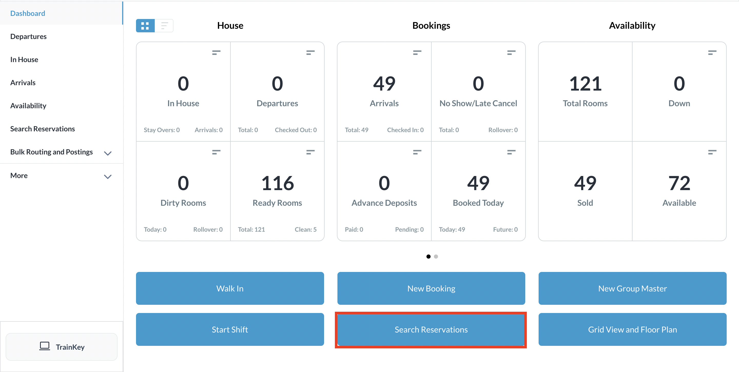 Check In a Reservation (pre-assigned and un-assigned) .ng