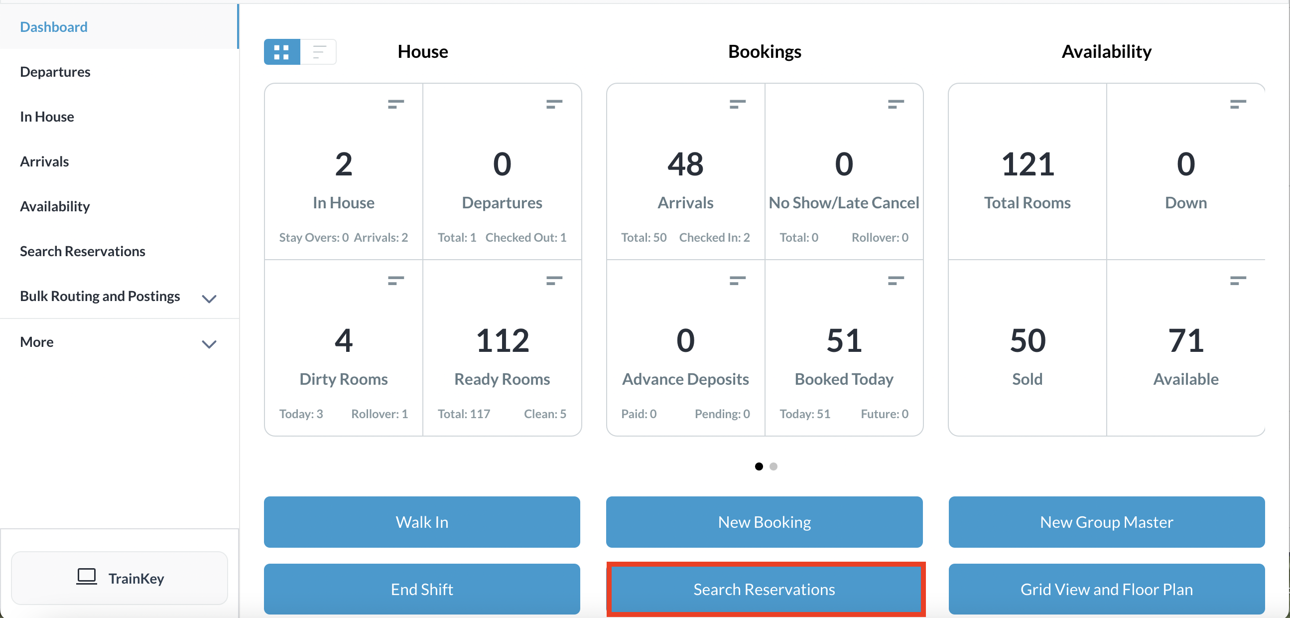 Setup Charge Routing on a Reservation .ng