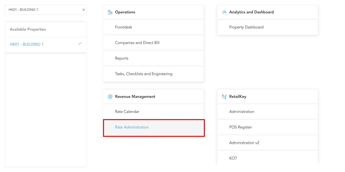 Create a Standalone Rate Plan