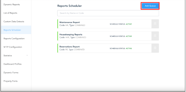 How to Configure the Report Scheduler