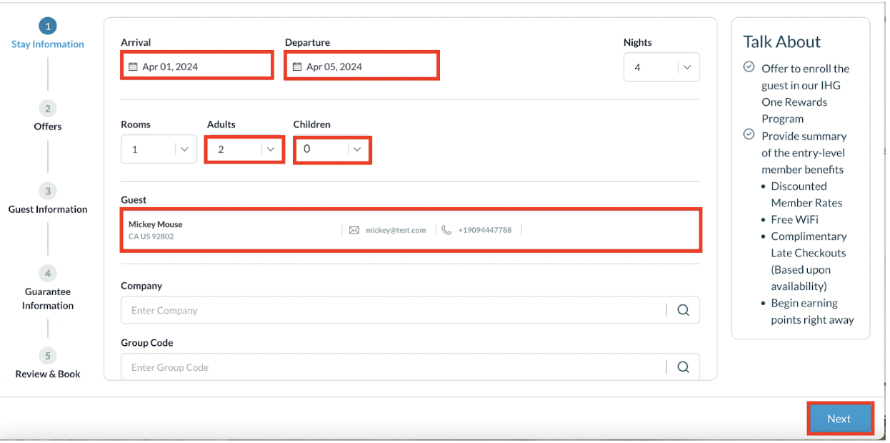 How to Create a Package Reservation | How to Attach a Package to an ...