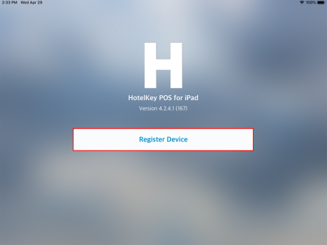 Device Registration and First Time Login