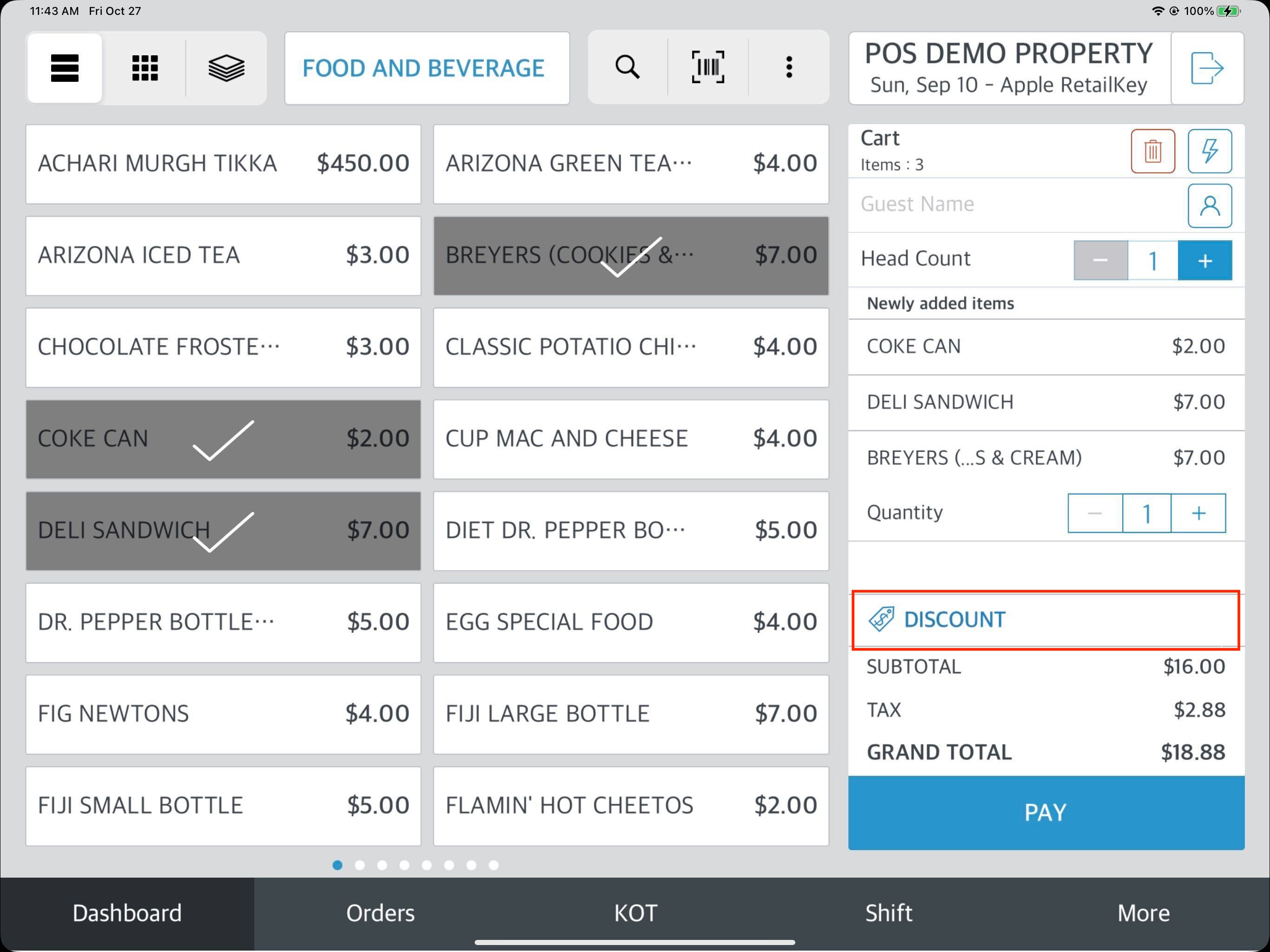 How to Apply a Discount