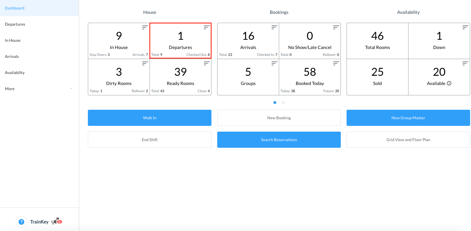 Email Guest Folio - Post Check Out